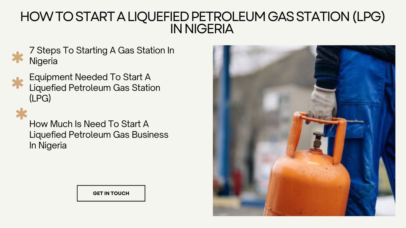 How To Start A Liquefied Petroleum Gas Station (LPG) In Nigeria - 7 ...